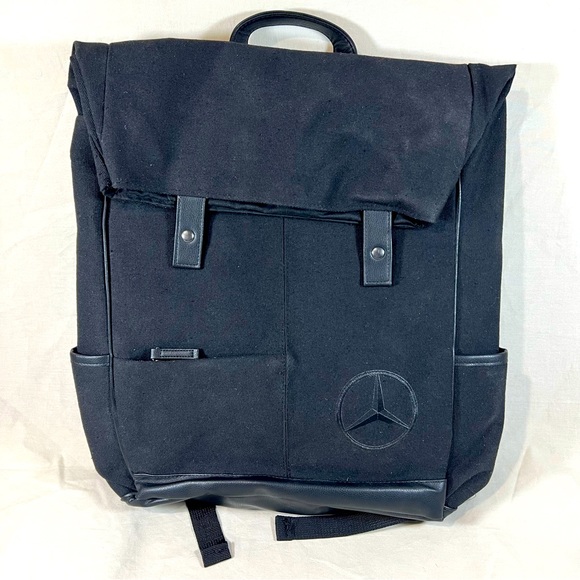 Mercedes Benz | Bags | Mercedes Benz Black Laptop Backpackcarrier ...